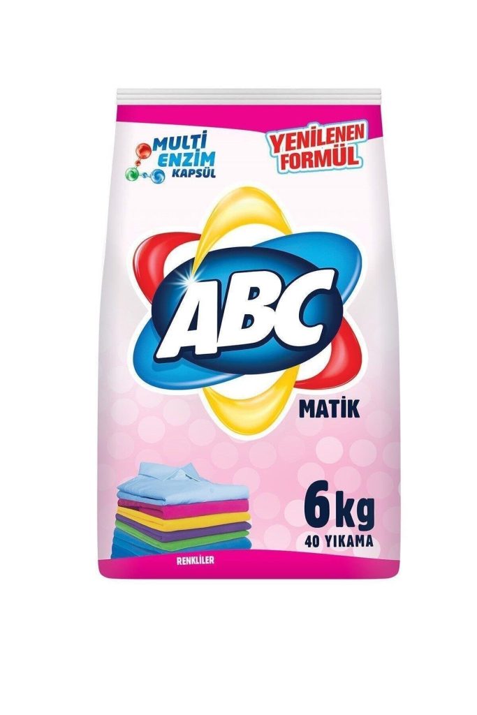 Abc Matic 6 Kg Color Washing Detergent – Semt Gıda